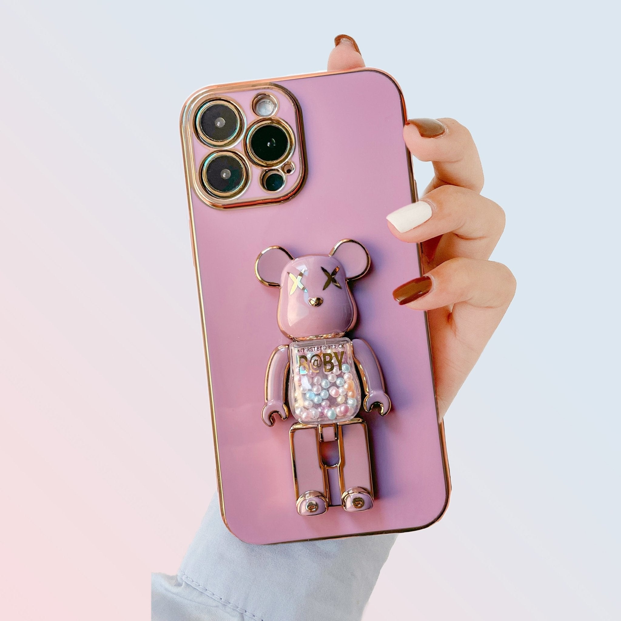 3D Moving Candy Bear iPhone Case - Creamcy.com – CREAMCY