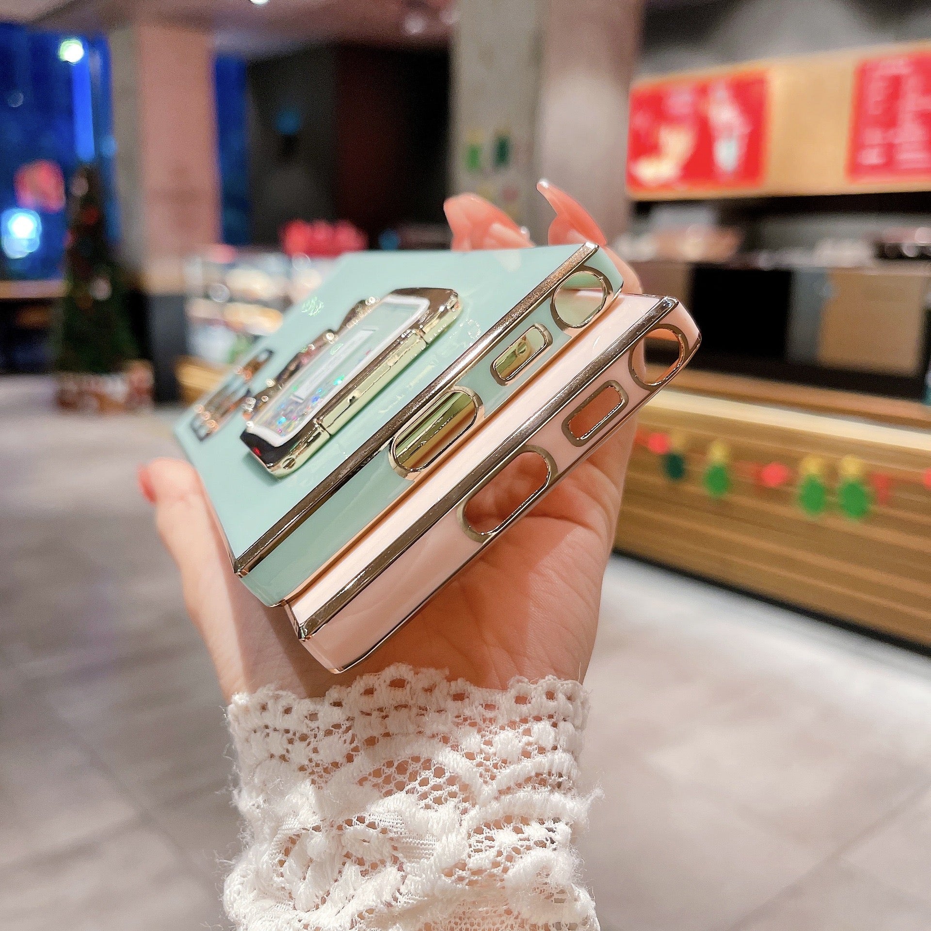 3D Moving Glitter Perfume Bottle Samsung Galaxy Case (Galaxy A Series ...