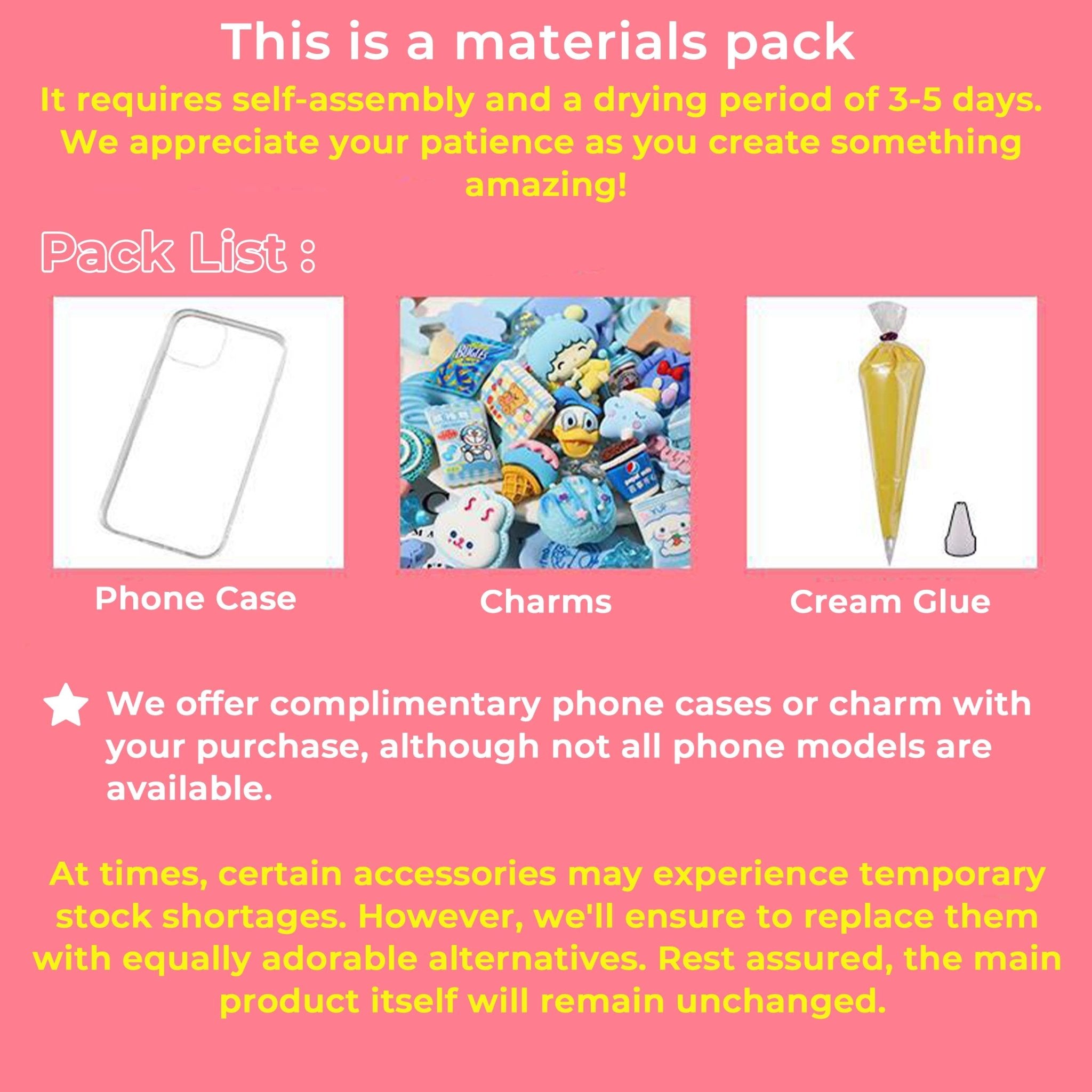 DIY Chubby Sario Phone Case (Materials Pack) - Creamcy.com – CREAMCY