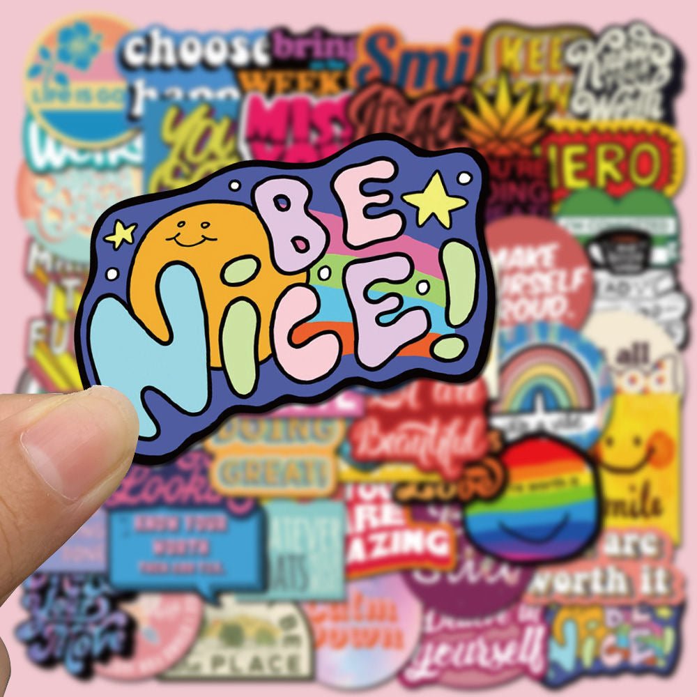 Good Vibe Sticker Pack (50 Stickers) - Creamcy.com – CREAMCY