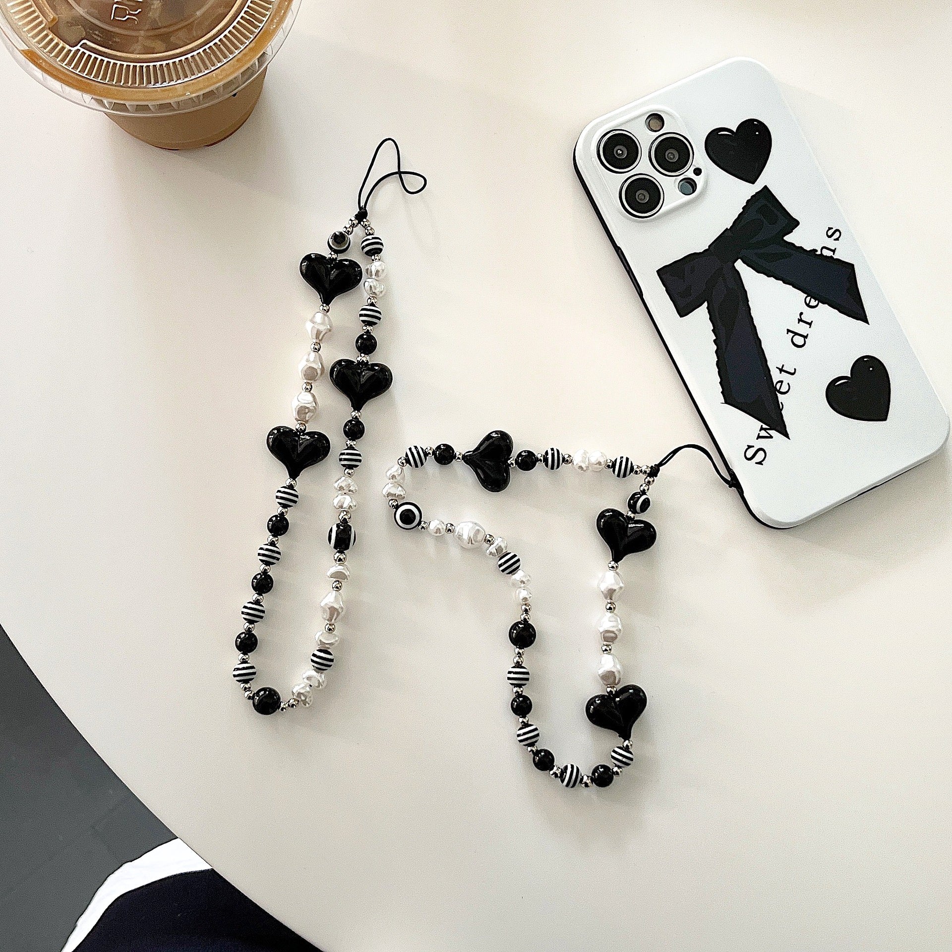 Gothic Hearts Phone Charm - Creamcy.com – CREAMCY