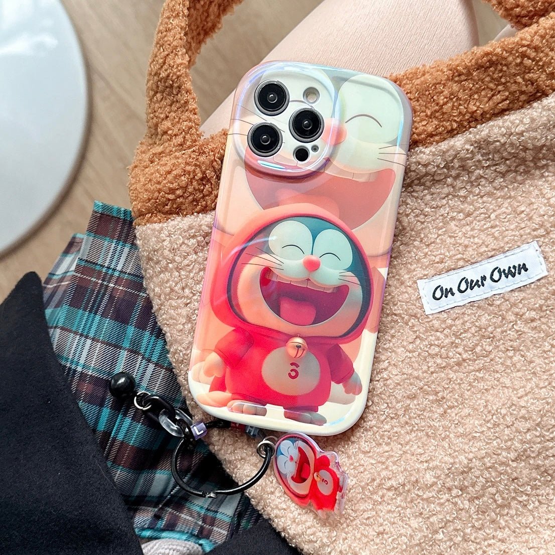 Happy Cartoon Cat iPhone Case - Creamcy.com – CREAMCY