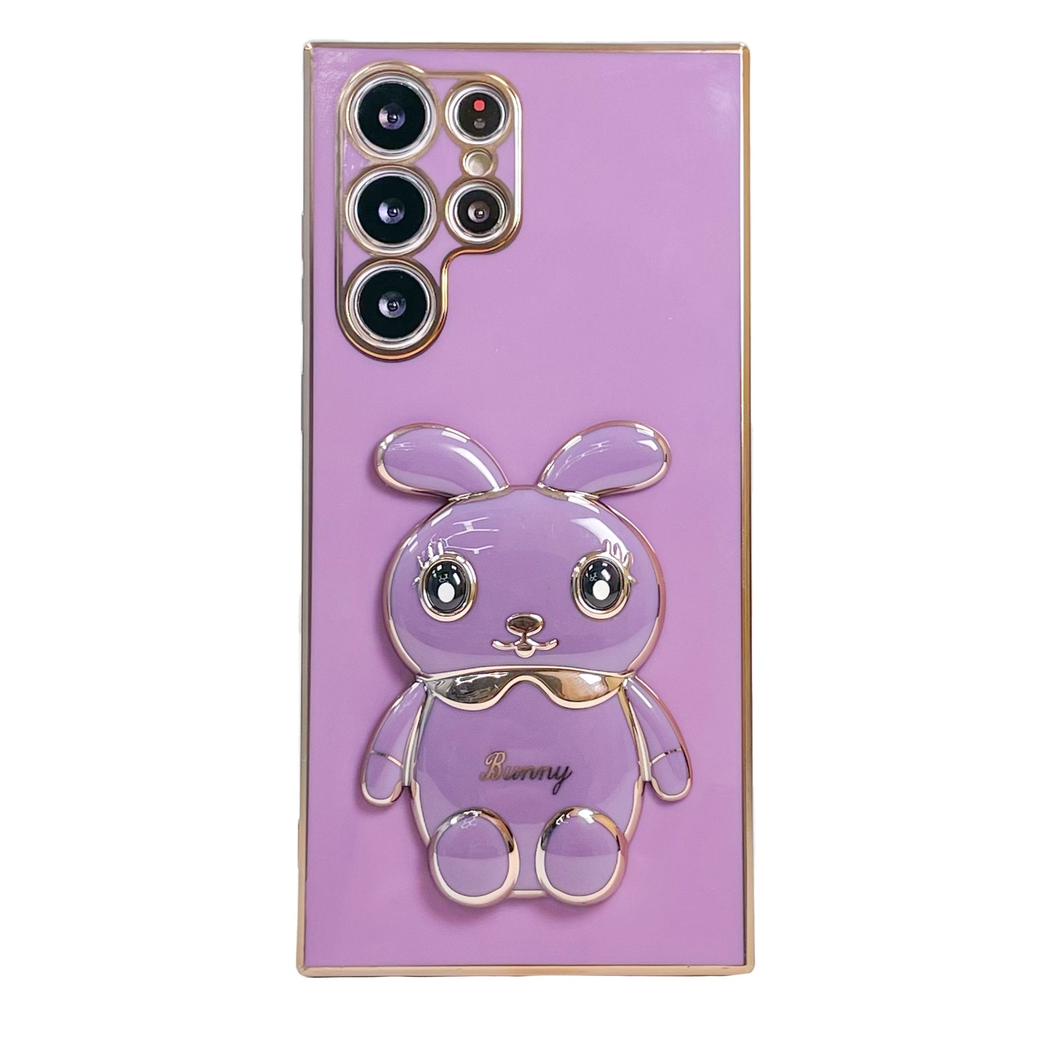 Luxury Electroplated 3D Bunny Samsung Galaxy Case - Creamcy.com – CREAMCY