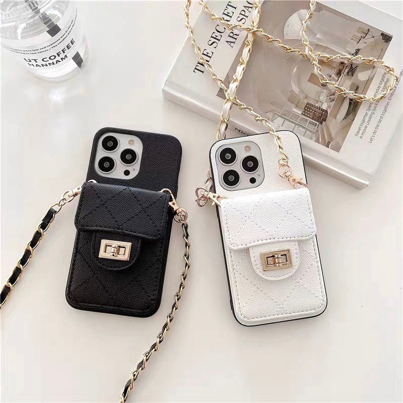 Luxury Purse iPhone Case With Crossbody Strap - Creamcy.com – CREAMCY