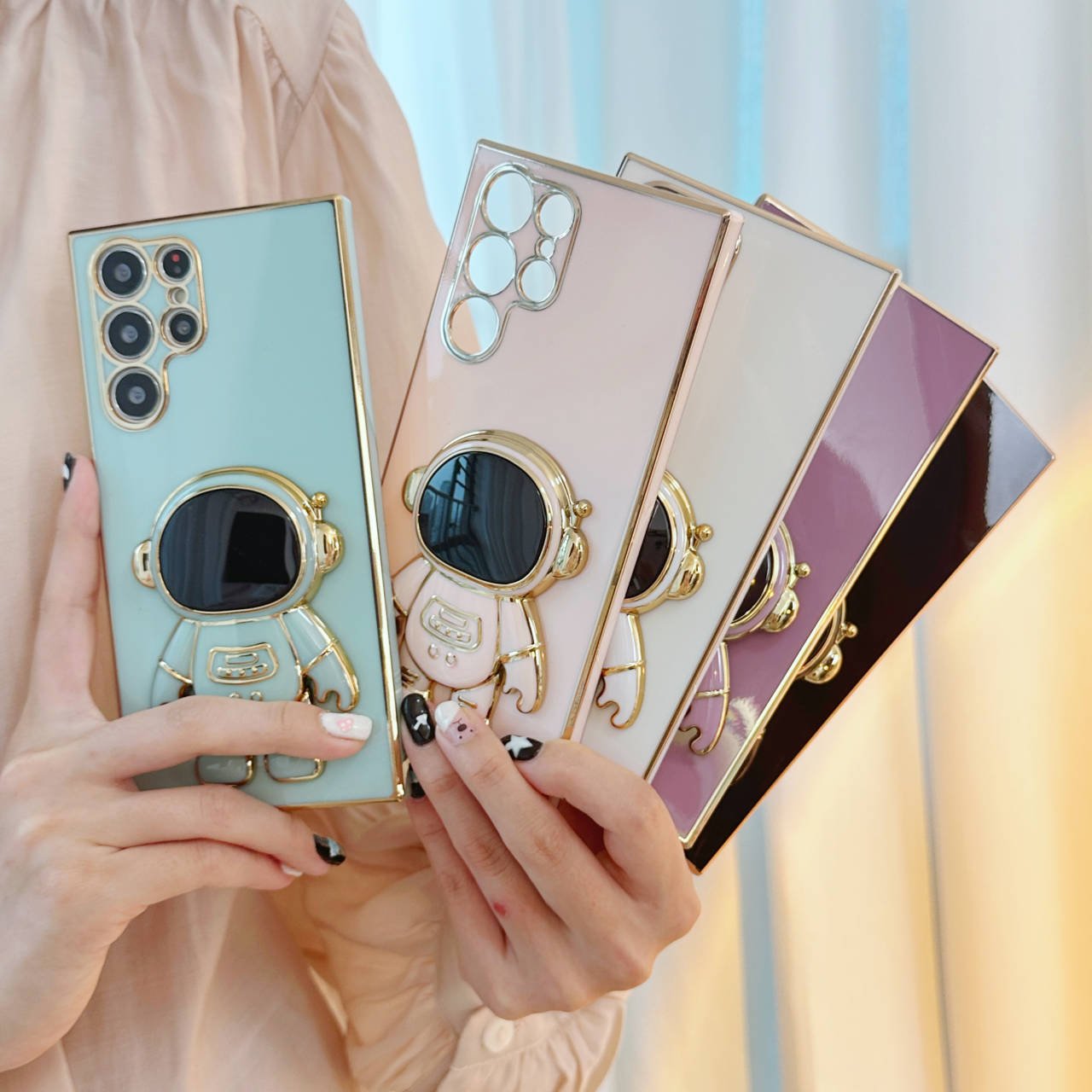 Outer Space 3D Astronaut Samsung Galaxy Case - Creamcy.com – CREAMCY